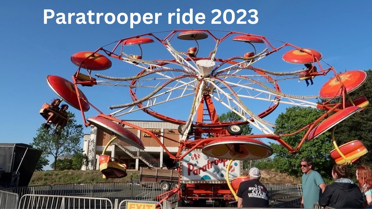 Paratrooper ride 2023 - YouTube