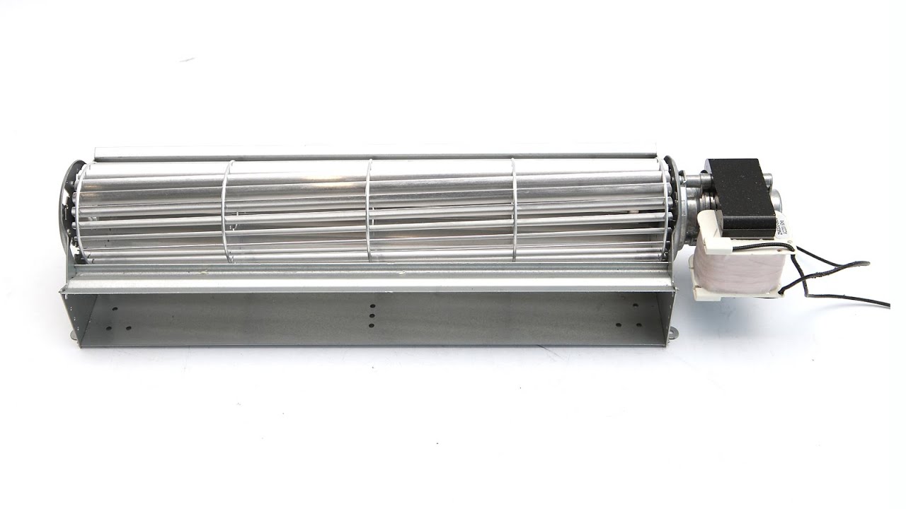 43mm diameter AC cross flow fan Tangential fan blower - YouTube