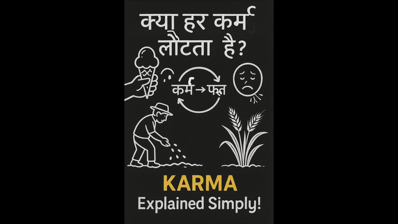 कर्मों का सिद्धांत | Karma Explained Simply with Real Life Examples ...