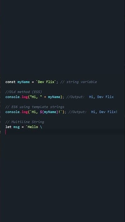 Javascript Interview Questions And Answers Template String Literals Shorts Shortsfeed