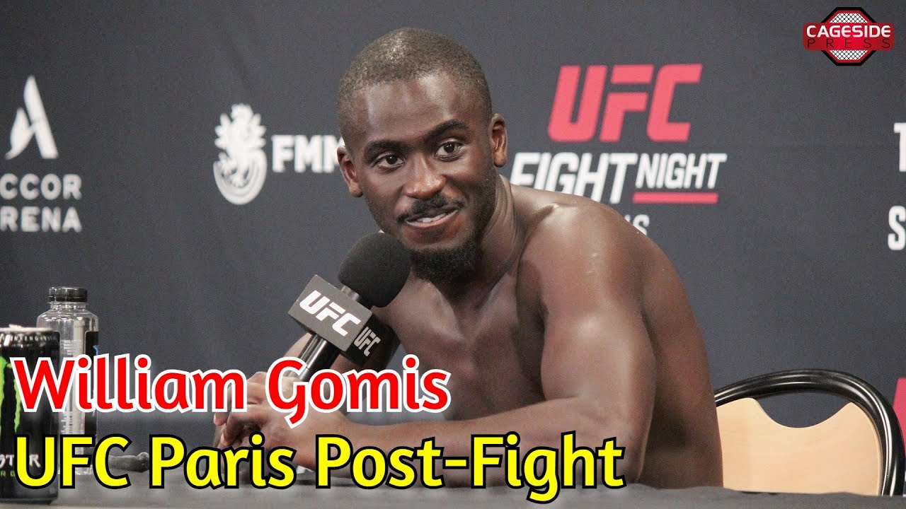 UFC Paris: William Gomis would fight again tomorrow if he could - YouTube