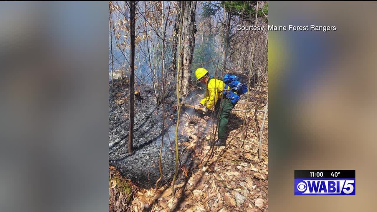 Maine Forest Service responds to wildfires across the state - YouTube