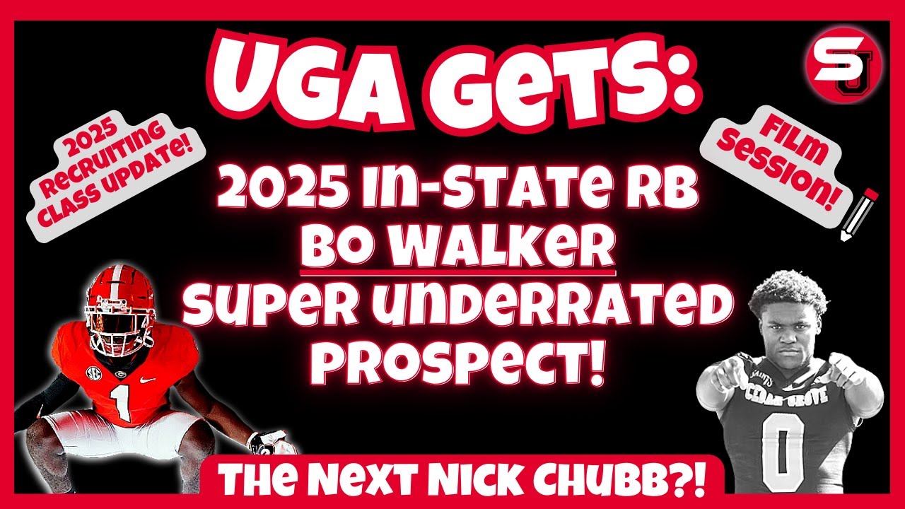 UGA Gets Commit From RB Bo Walker! Best Running Back Name EVER! - YouTube