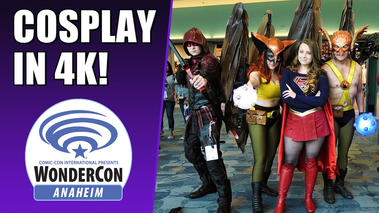 Wondercon 2019 - Cosplay Highlights in 4K Part Two - YouTube