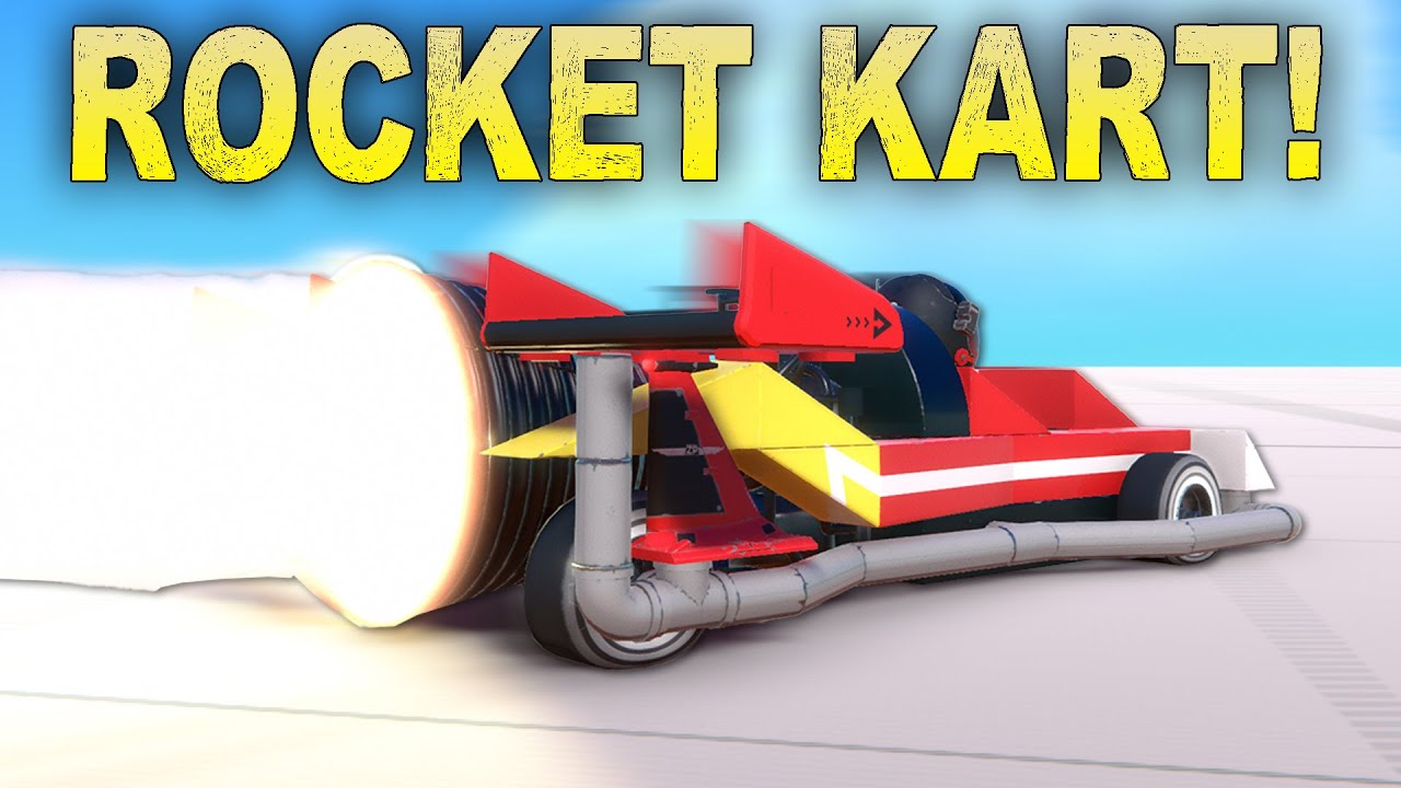 Building an Overpowered Go-Kart Using a Rocket Engine! - YouTube