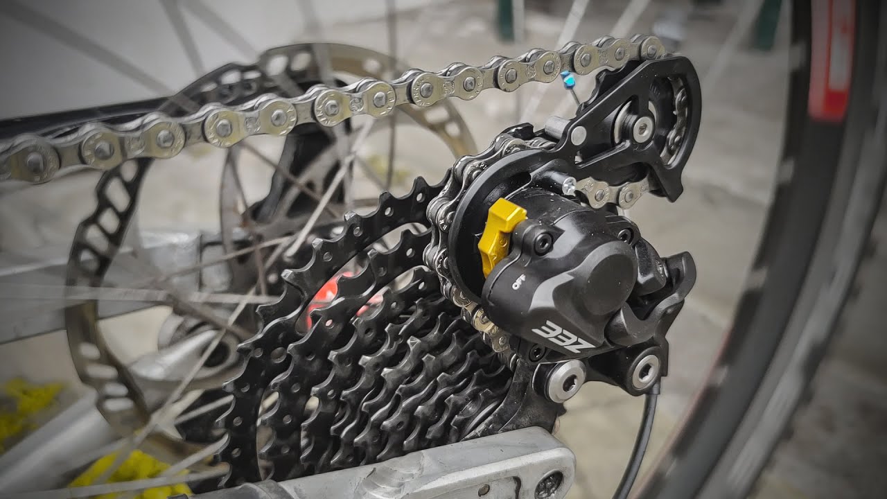 Shimano Zee & Sram x7 9s - Unboxing and test - YouTube