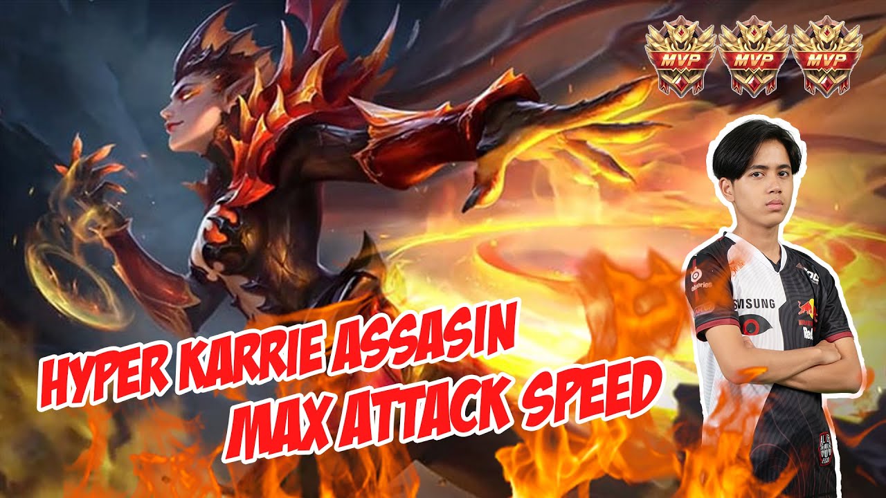 KARRIE HYPER ATTACK SPEED PENUHH!! - YouTube