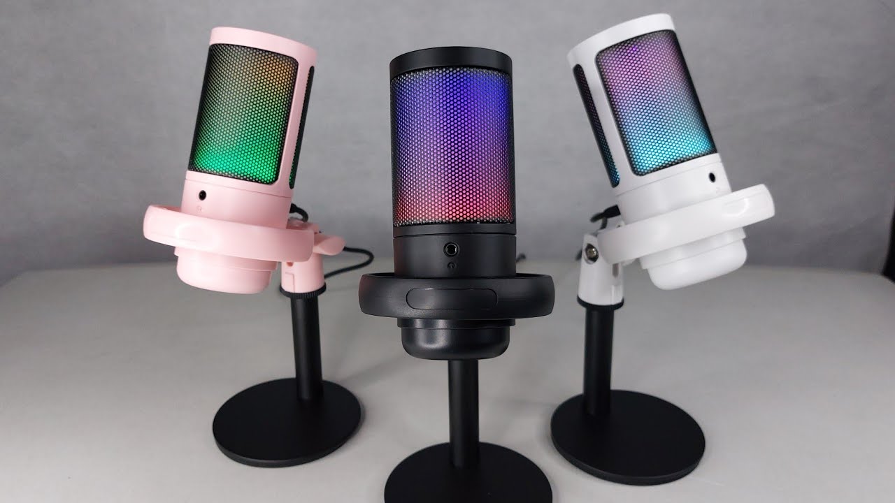 Quick Look ONAIR ME6S RGB Mic Features, Accessories, and Colors - YouTube