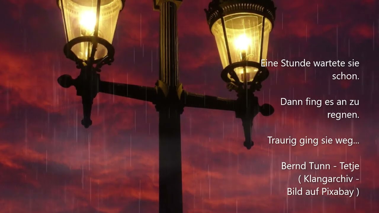 Als sie ging... Bernd Tunn - Tetje ( Klangarchiv - Bild auf Pixabay ...