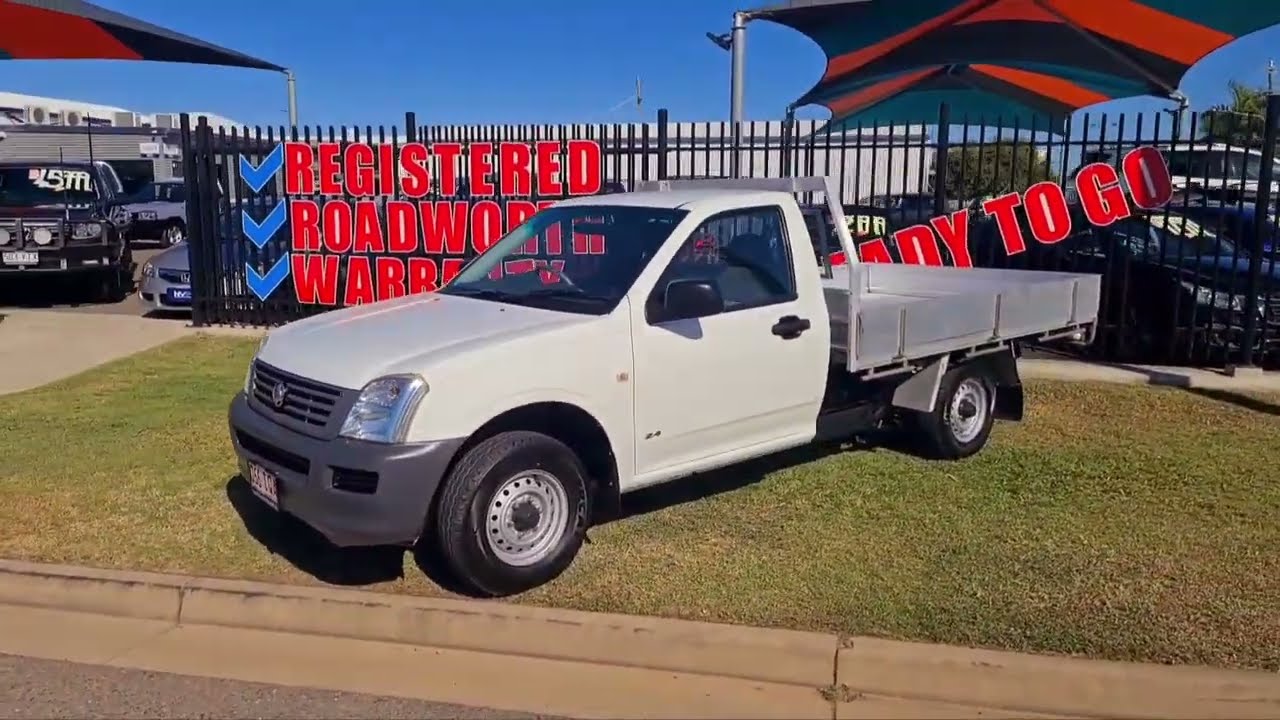 2005 Holden Rodeo DX Single Cab 5sp Man 4x2 2.4i - READY TO SERVE ...