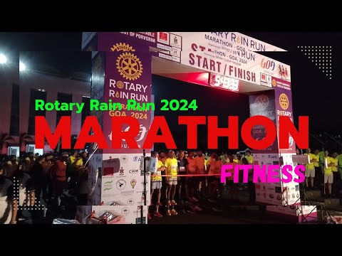 Goa Marathon 2024 | Rotary Rain Run - YouTube