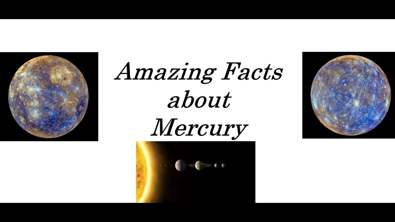 Amazing facts on mercury | Facts | Mercury | Solar System | Facts about ...