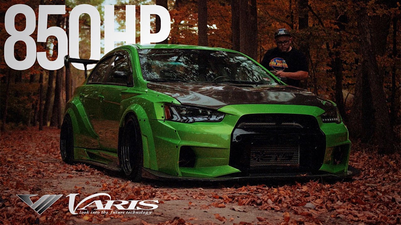 850HP Varis Widebody Evo X Part 4 | Navaevo757 | Canon Eos R10 (4K ...
