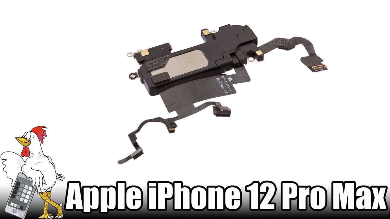 Guía de Apple iPhone 12 Pro Max: Cambiar auricular, micrófono superior ...