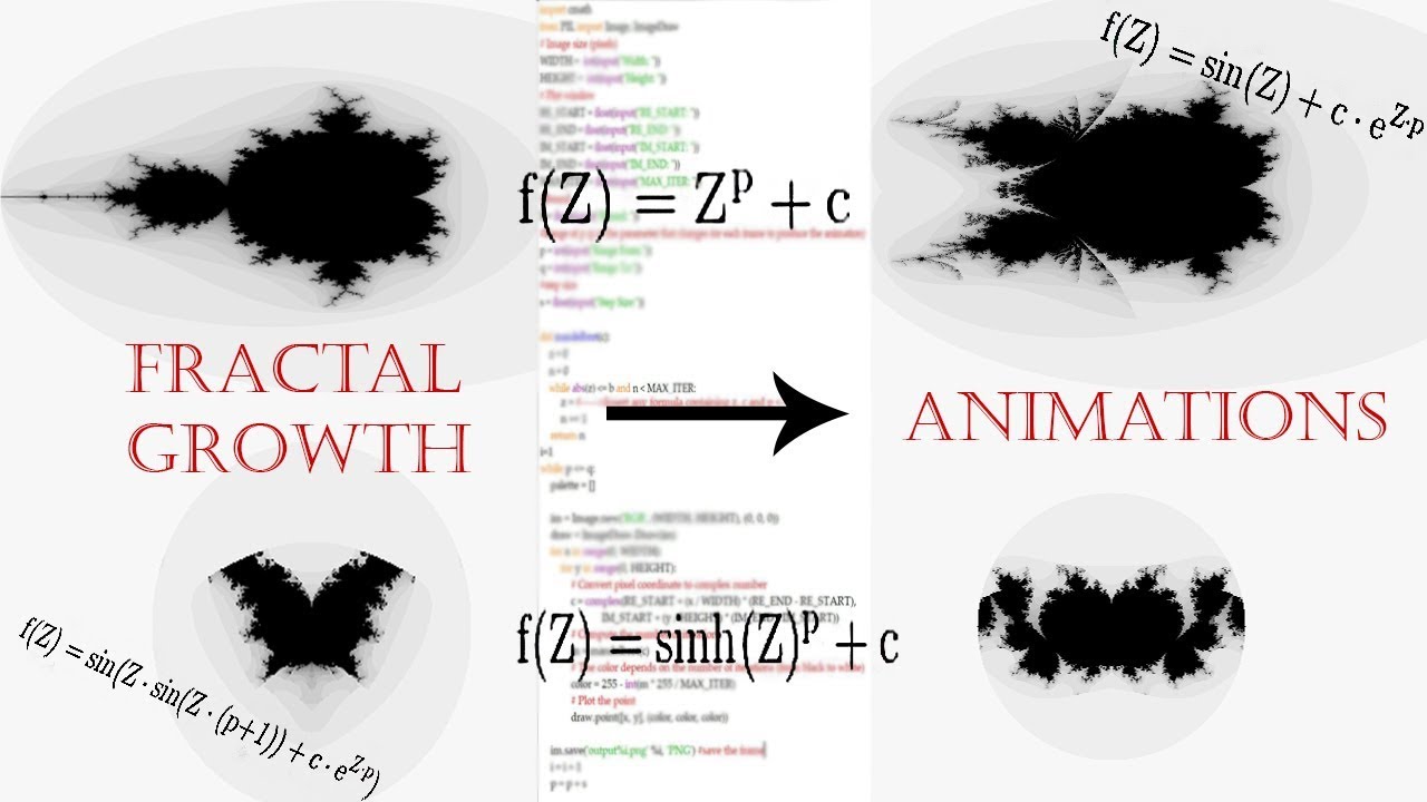 Fractal Growth Animations - YouTube