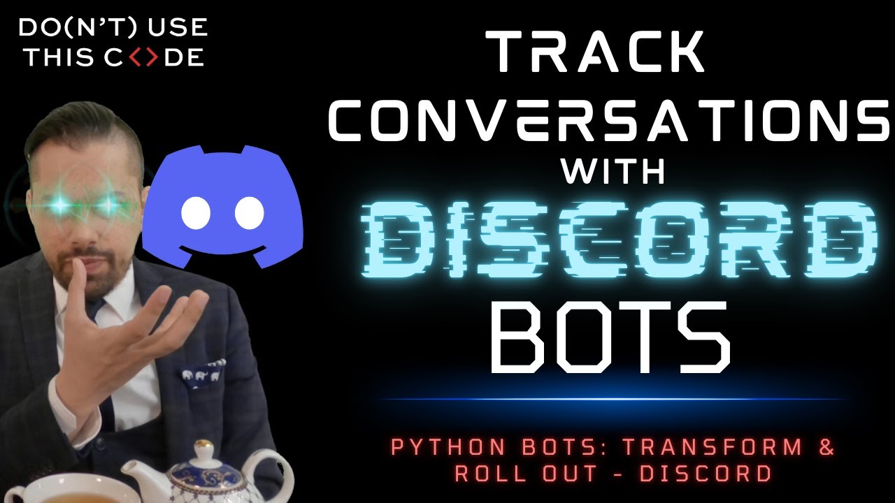 Make Your Bot Talk Like a Human | Discord Bots for Pros Part 4 - YouTube