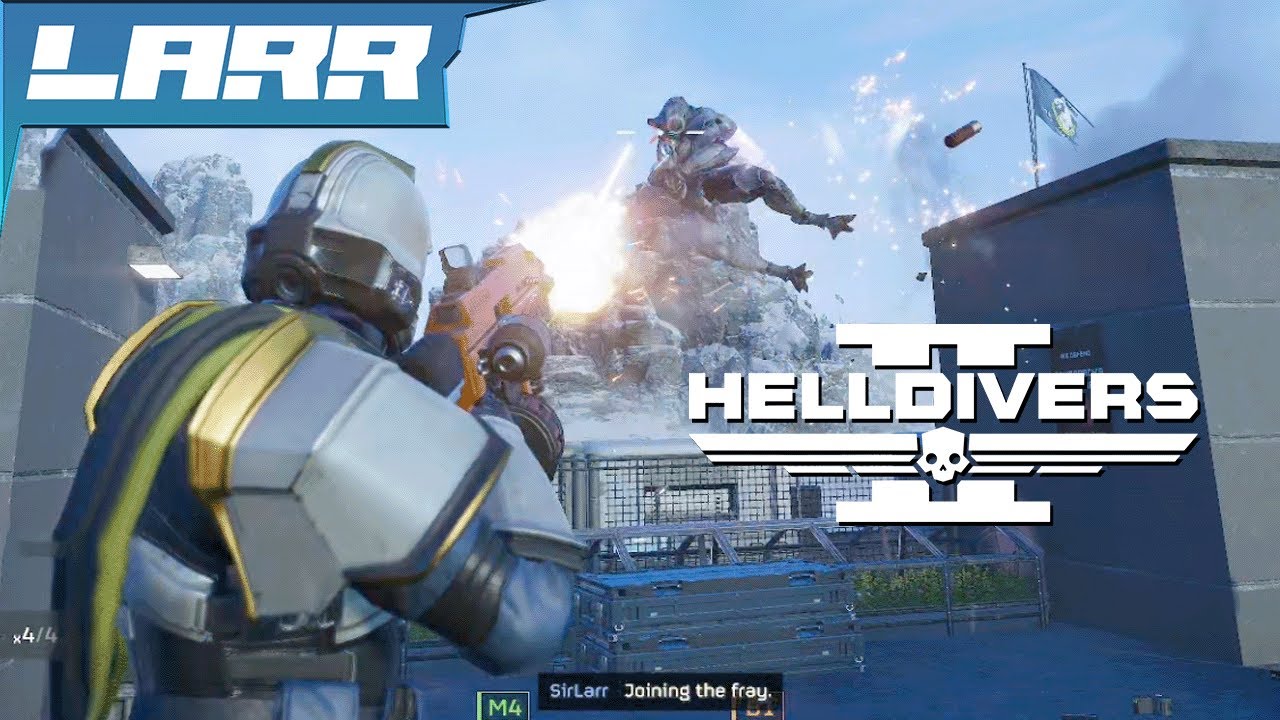 Finally ALIENS | Helldivers 2 Gameplay /w Bruce, Jacob, & Omar - YouTube