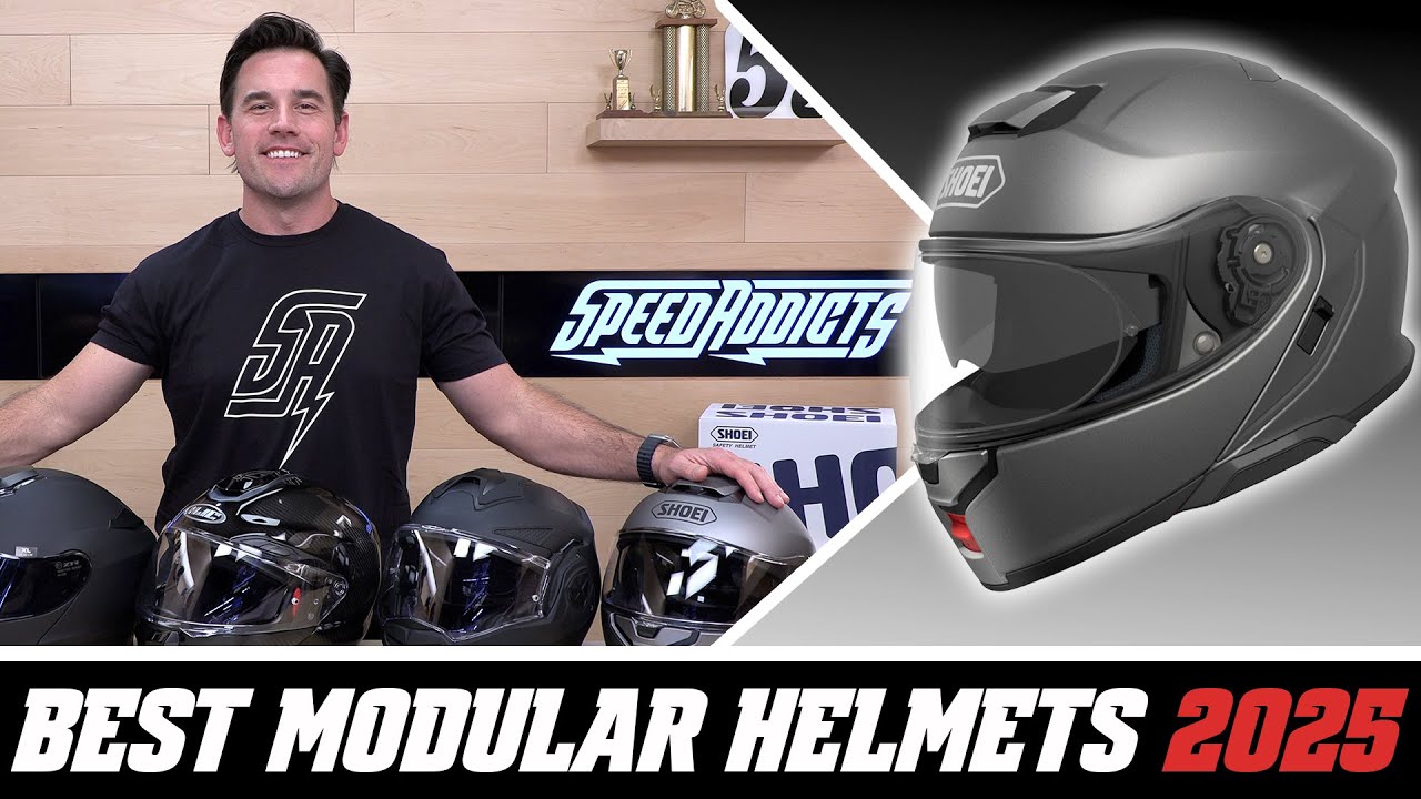 Best Modular Motorcycle Helmets of 2025 at SpeedAddicts.com - YouTube