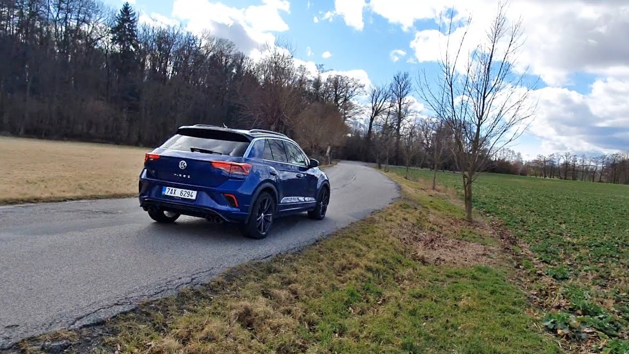 2020 Volkswagen T-ROC R + @myAkrapovic: engine & exhaust sound, launch ...