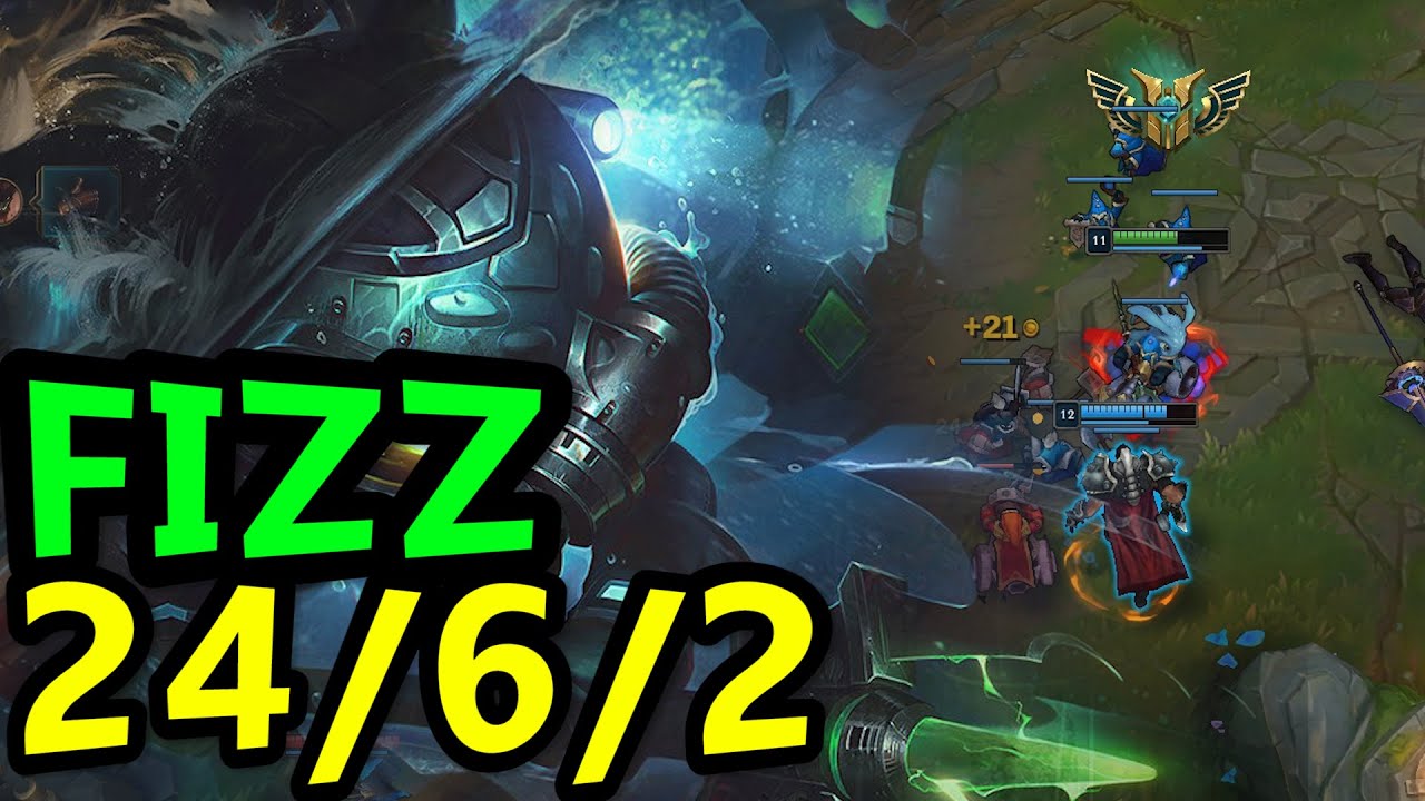 FIZZ MID | THE REAL GOD OF THE SEA IS FIZZ | LEAGUE OF LEGENDS - YouTube