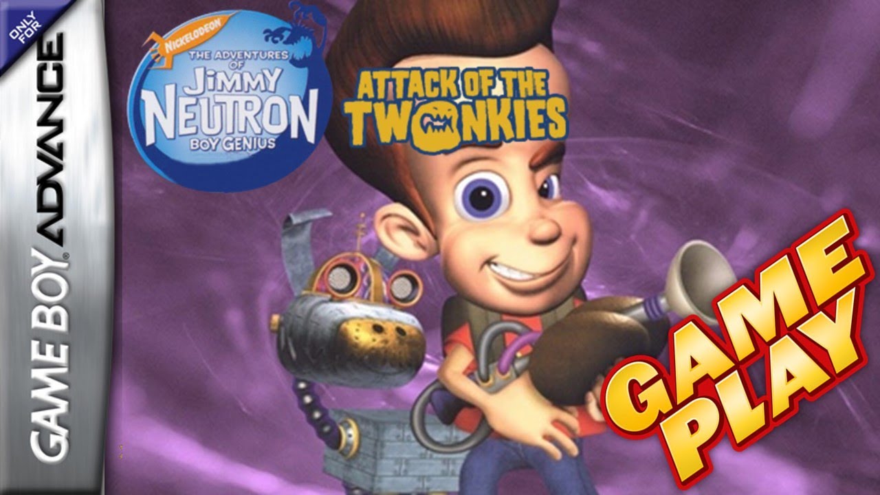 The Adventures of Jimmy Neutron Boy Genius Attack of the Twonkies [GBA ...