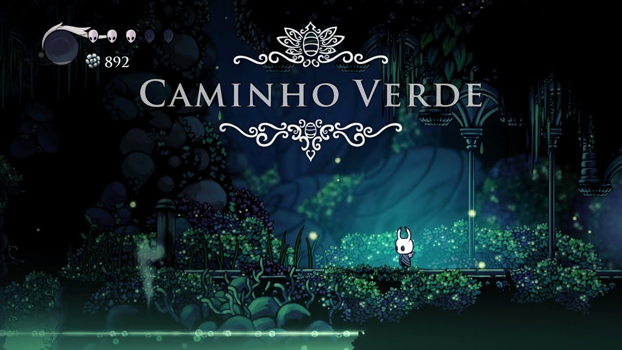 Hollow Knight - Início do mapa ''O caminho verde''. - YouTube