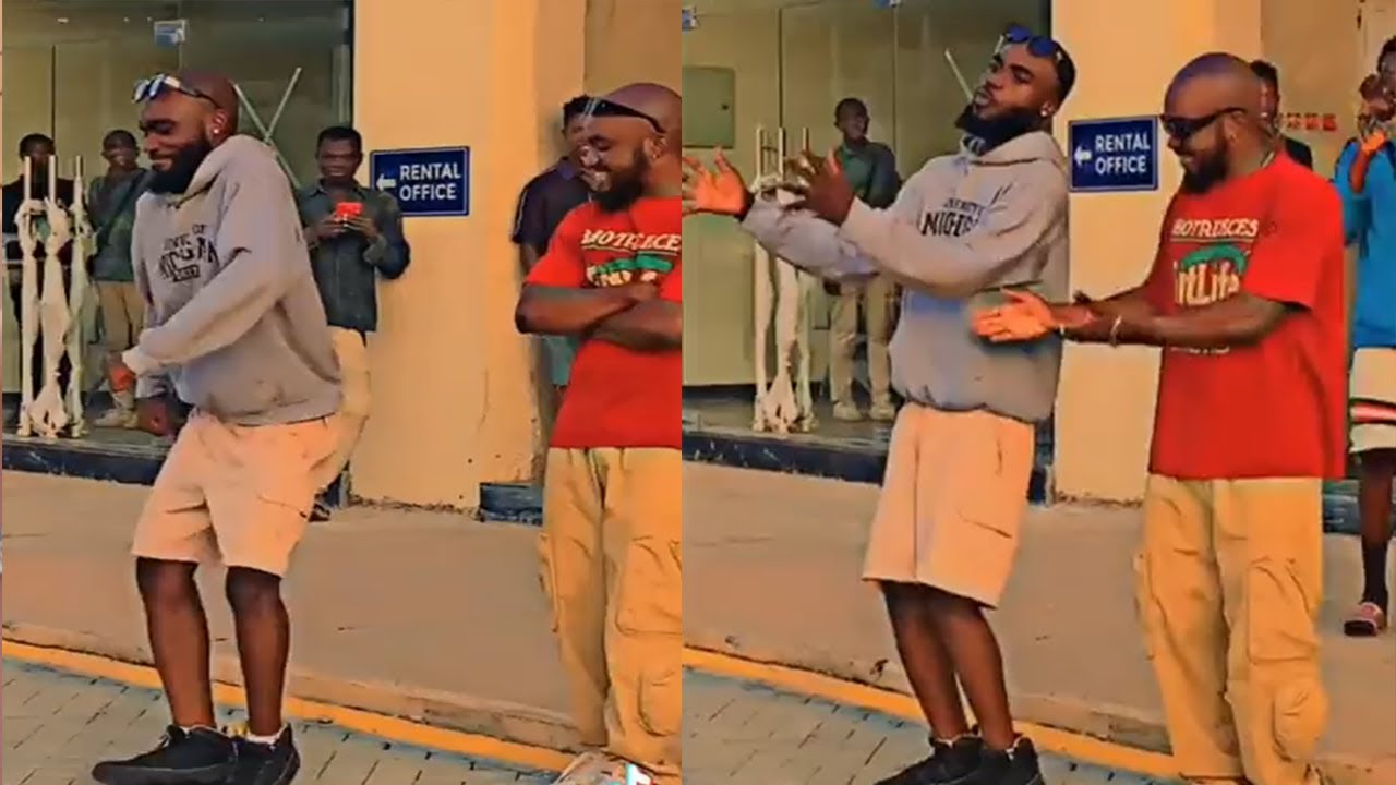 Aww Mr. Drew shares beautiful moment with his look alike as they dance ...