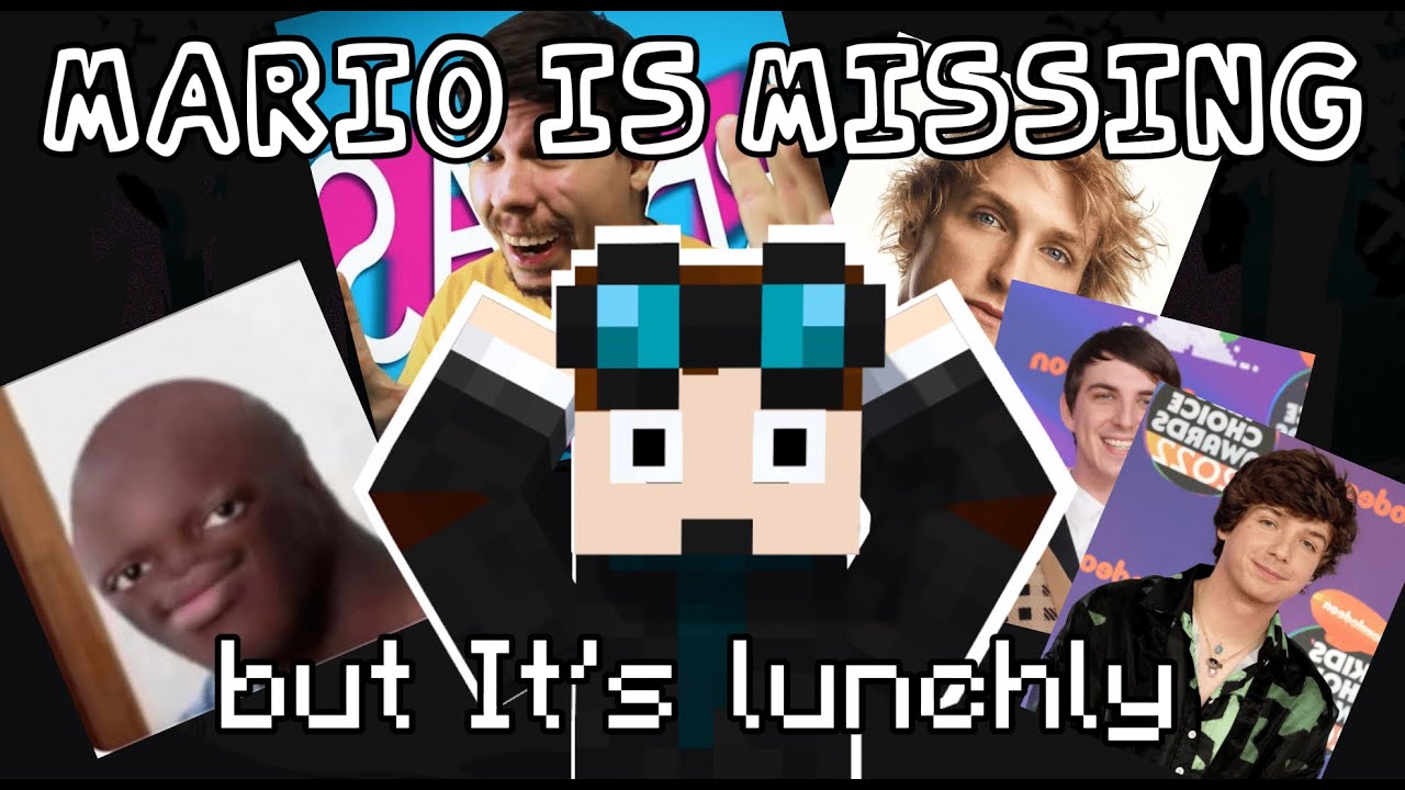 innocence is missing - Mario is missing but it's Lunchly vs DanTDM ...