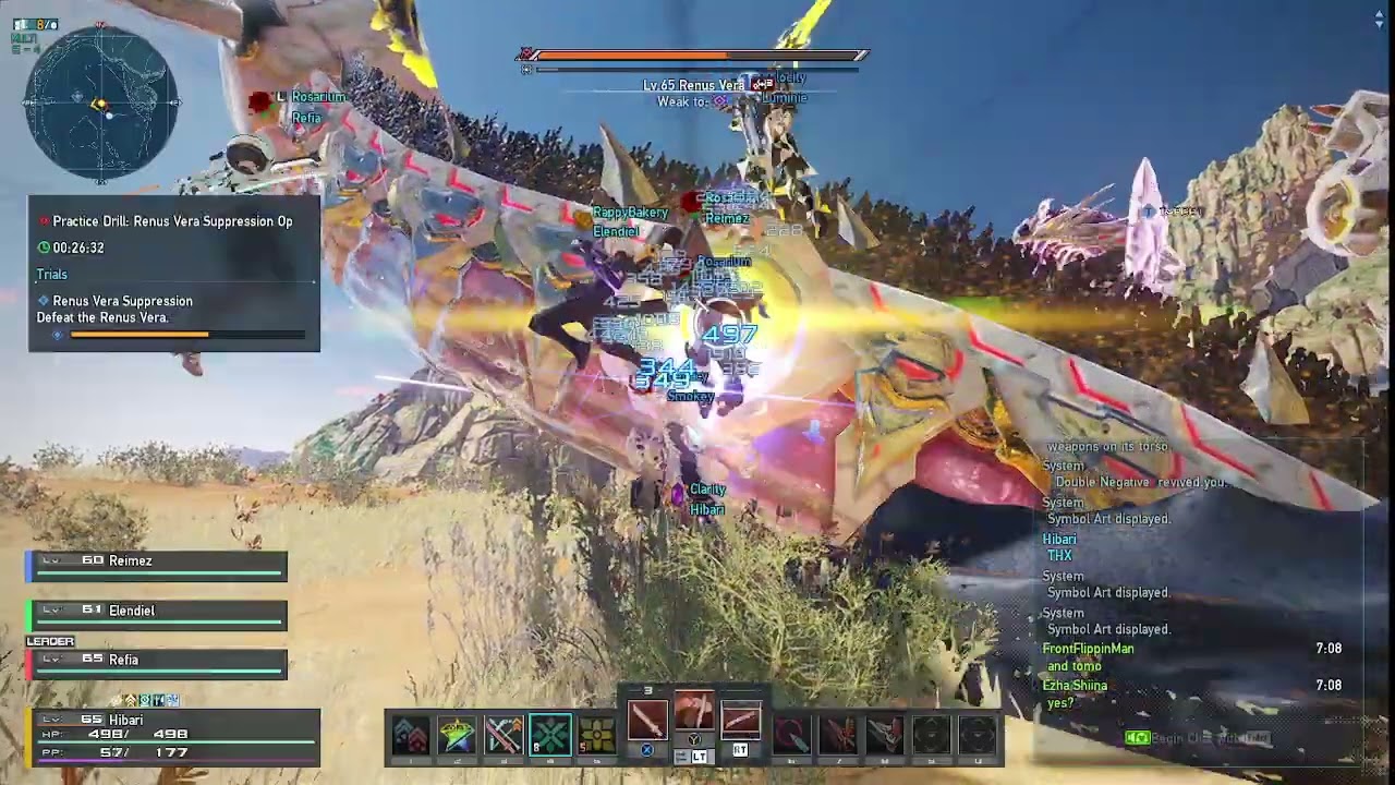 [PSO2:NGS]Trigger Quest:Renus Vera Suppression - YouTube