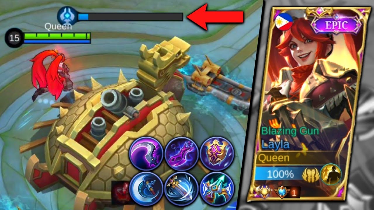 LAYLA BEST BUILD FOR EPIC COMEBACK (INTENSE MATCH) | Top 1 Global Layla ...