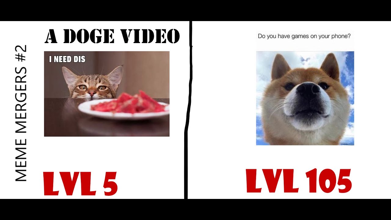 i merged more memes cuz i still havent gotten 100 subs... - YouTube