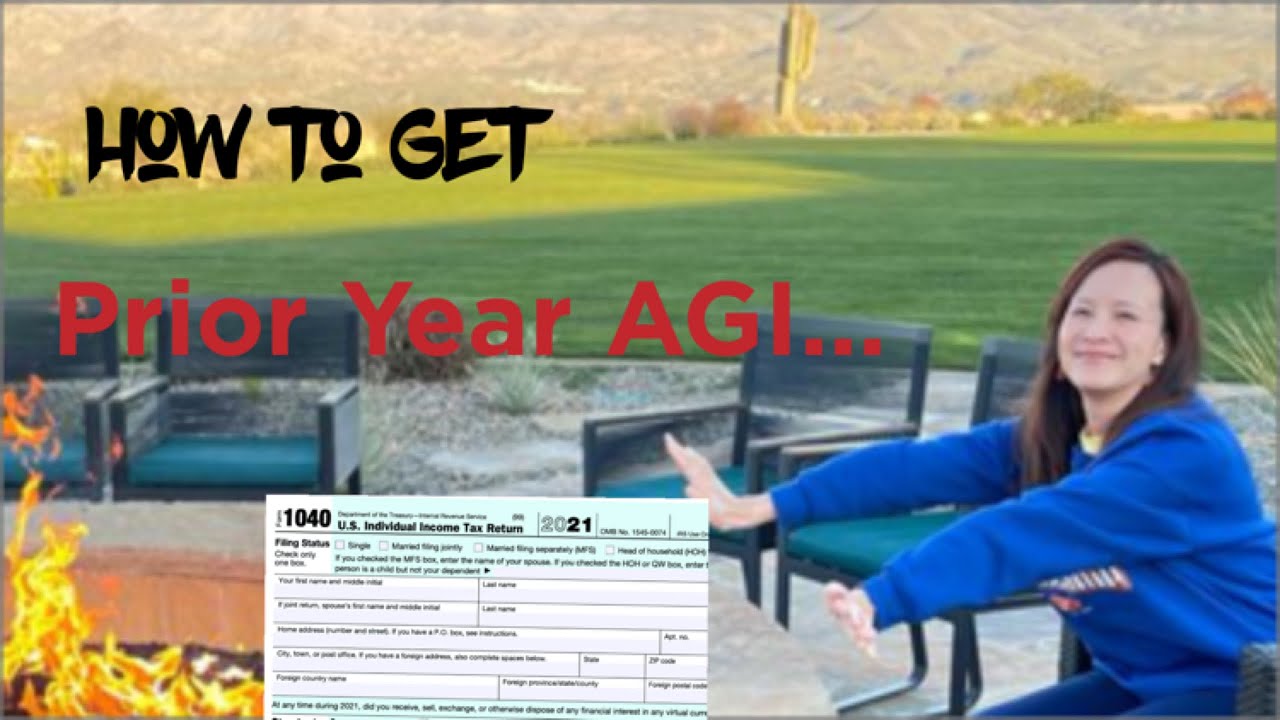 Prior Year AGI - YouTube