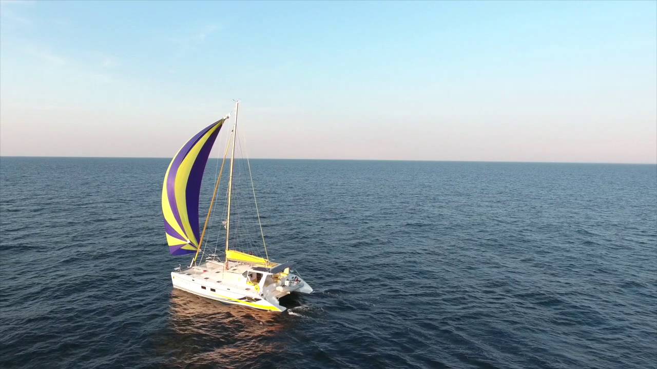 Wayfinder Voyages -- Sailing Under Spinnaker - YouTube
