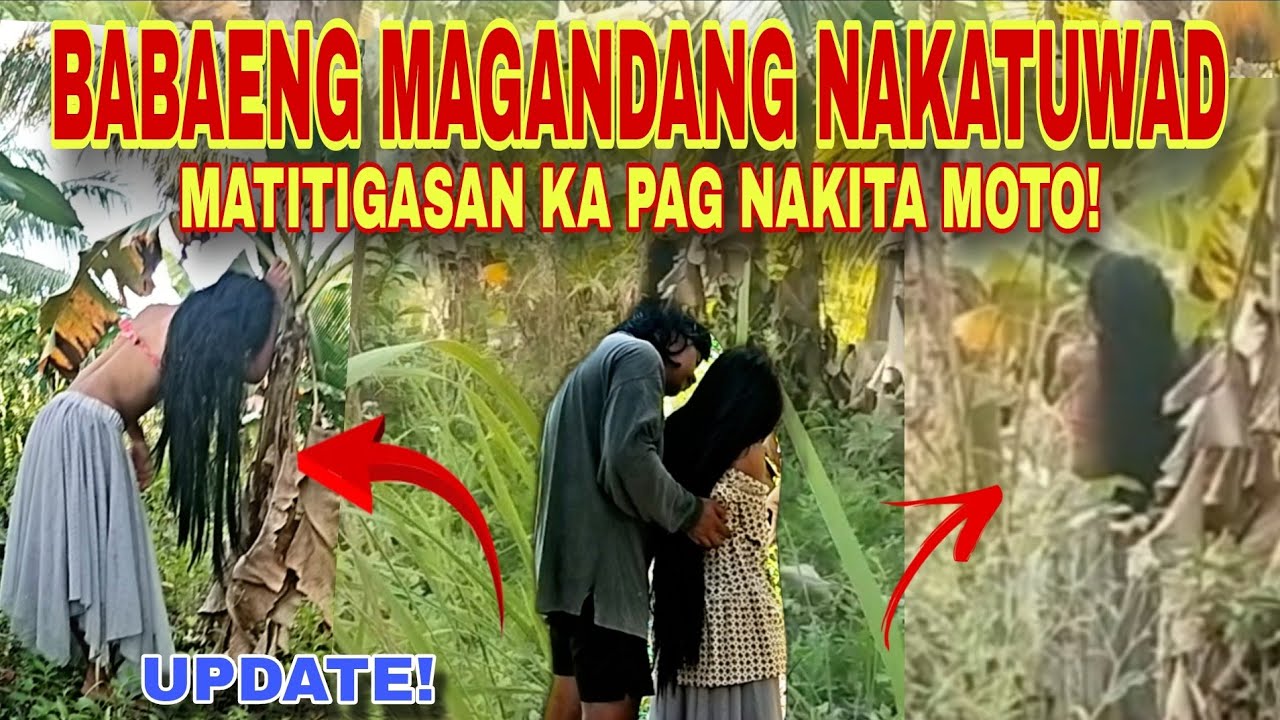 PART58 BABAENG MAGANDANG MAHABA ANG BUHOK NAKATUWAD SA GUBAT ...
