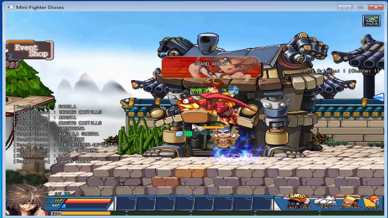 Mini Fighter Dioses MOSTRANDO EL INICIO DE TODO - YouTube