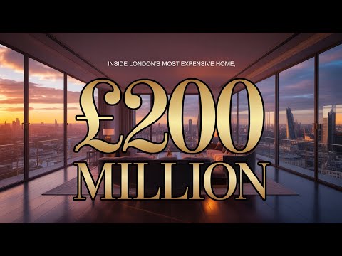 Inside London’s £200 Million Penthouse | The World’s Most Expensive Apartment Tour