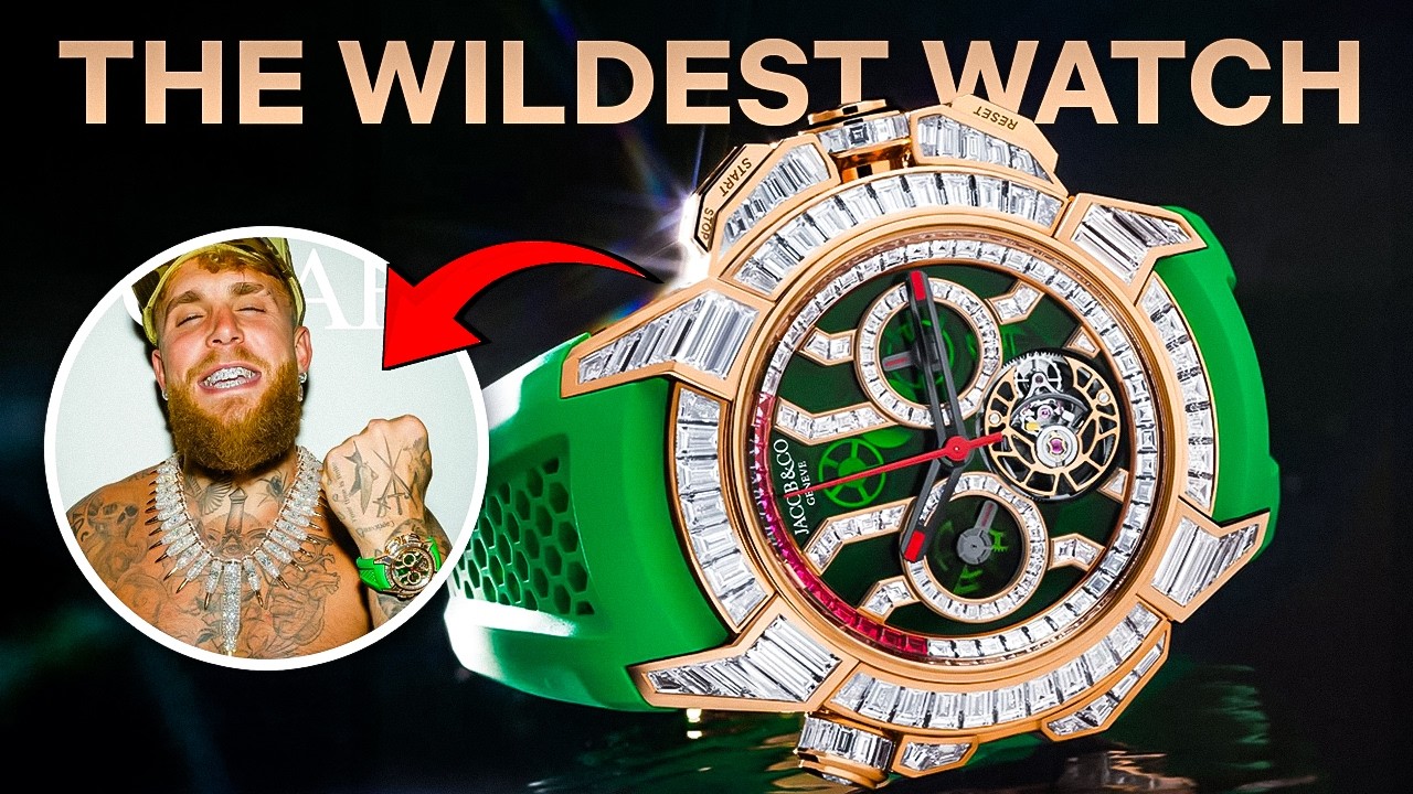 Jake Paul’s Mind-Blowing 1:1 Jacob & Co. Watch Revealed - YouTube