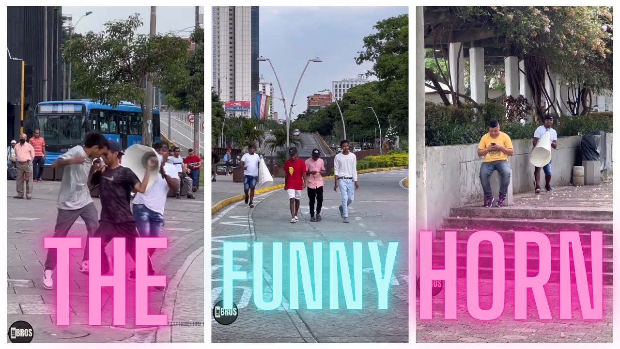 The Funny Horn, Watch People's Reactiona - YouTube