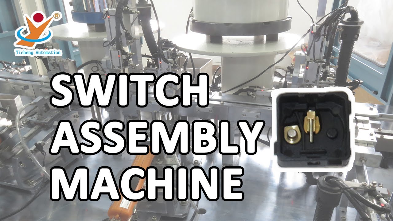 Switch Automation Assembly Machine - YouTube