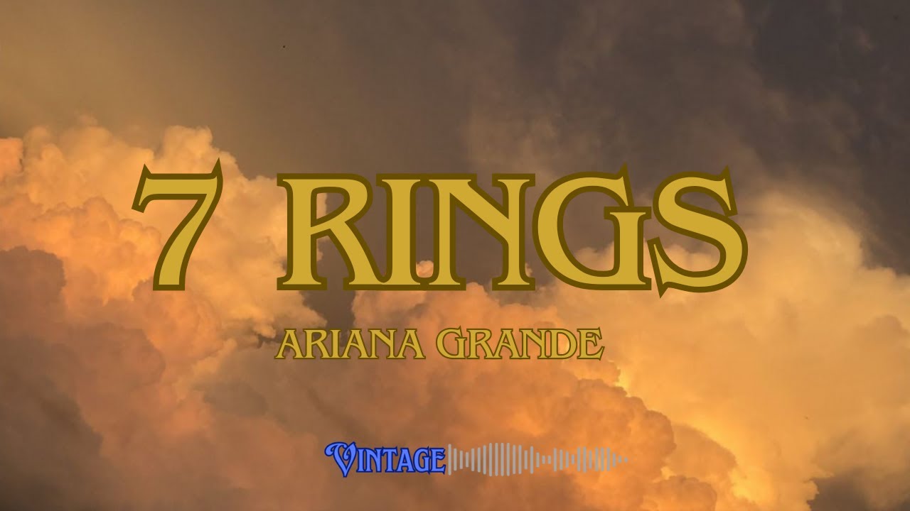 Ariana Grande - 7 Rings (Lyrics) | Vintage Notes - YouTube