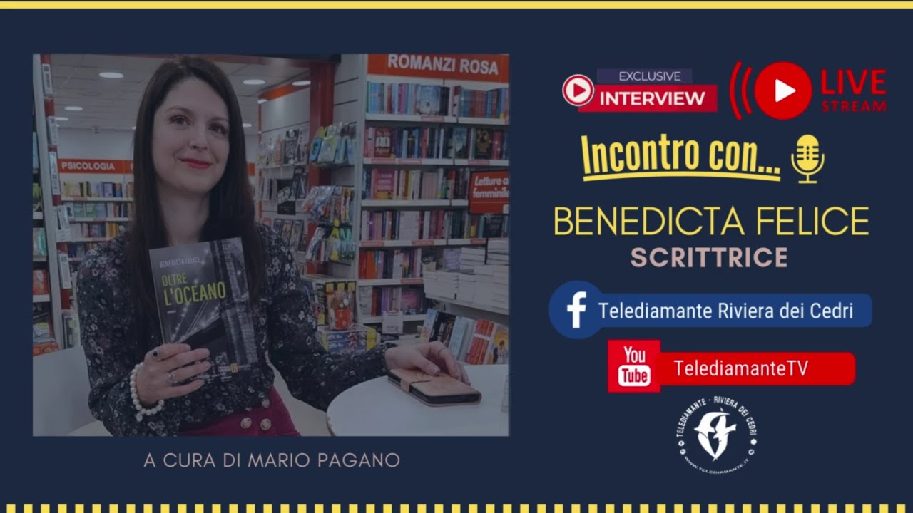 INCONTRO CON... la scrittrice Benedicta Felice - YouTube