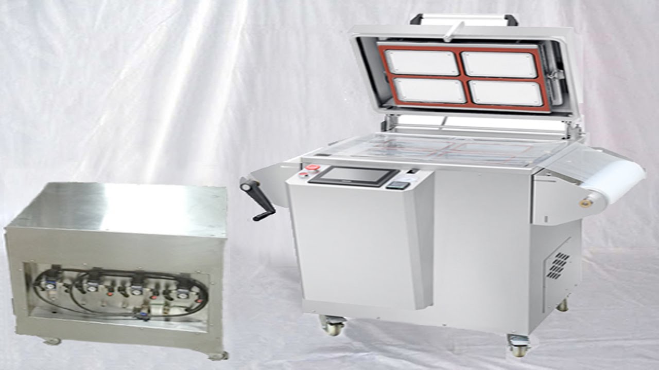MAP equipment vacuum packaging equipment semi automatic Máquina de ...
