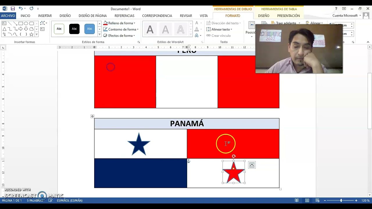 Bordes De Imágenes Prediseñadas De Banderas Para Microsoft Word