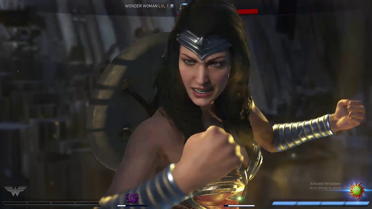 INJUSTICE 2 WONDER WOMAN VS STARFIRE - YouTube