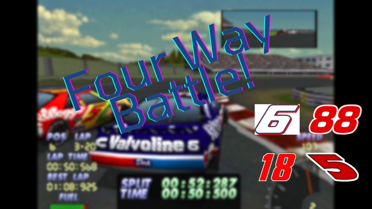 Four Way Battle for the Championship! - Nascar 98 Full Season Challenge ...