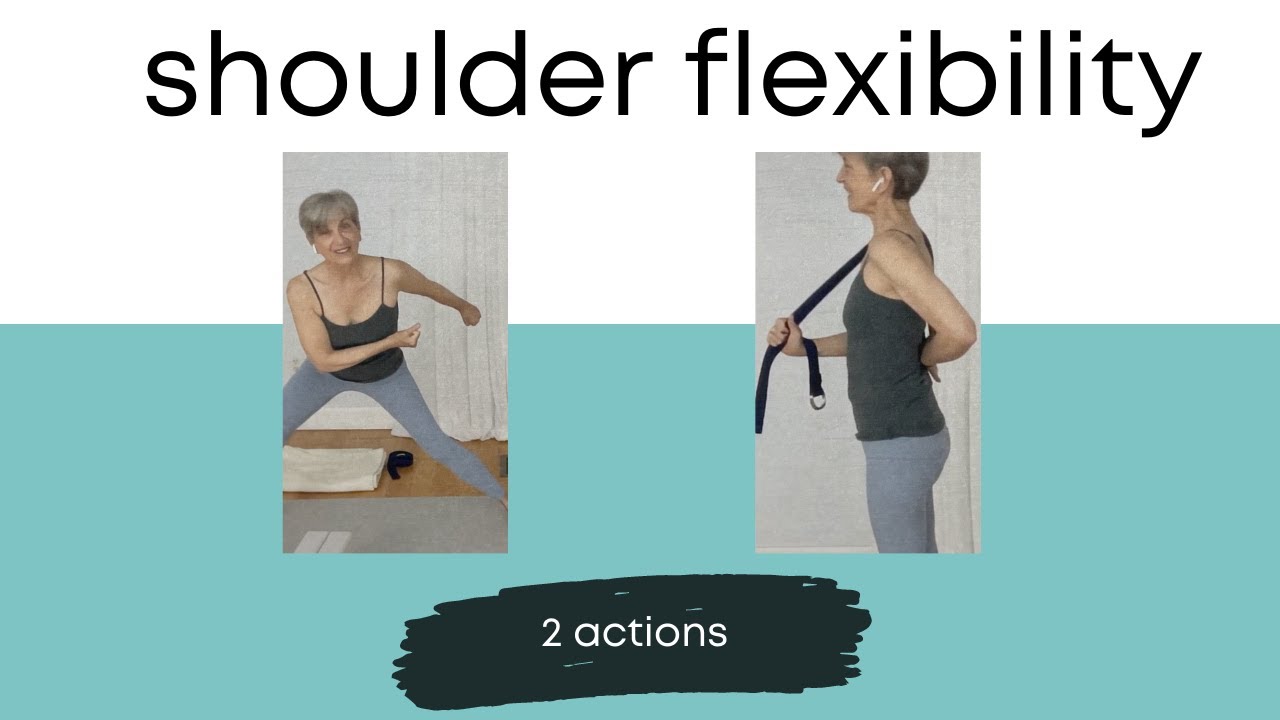 Greater shoulder flexibility in poses - 2 actions for refinement | Rita ...