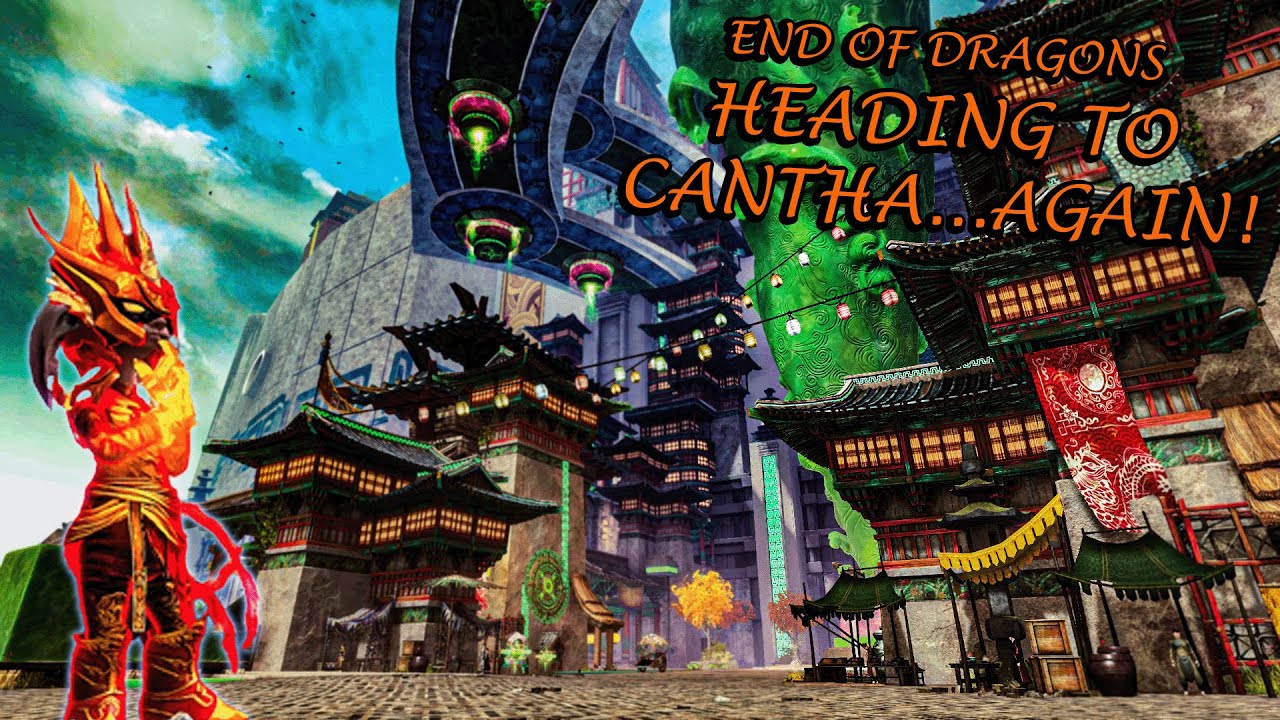 Guild Wars 2 - End of Dragons - Heading to Cantha Again! - YouTube
