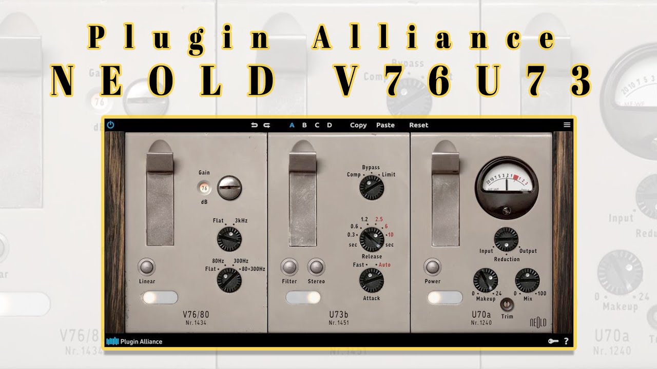 Plugin Alliance NEOLD V76U73 -Revisión en Español- Channel Strip - YouTube