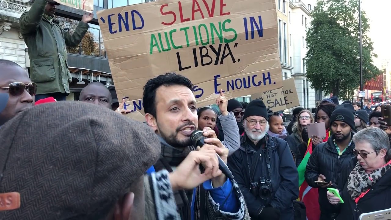 London Protest Against Slavery - YouTube