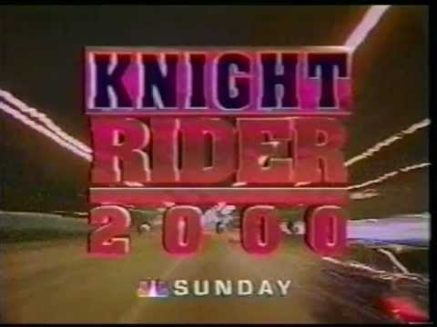 KNIGHT RIDER 2000 PROMOS.mpg - YouTube